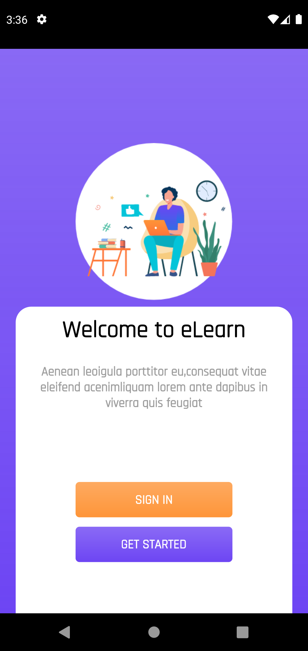 Elearn - Online Learning Platform App UI Kit in Flutter by ViserLab